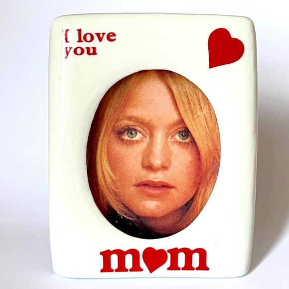 Vintage | Accents | 8s Frame Mom Gift In Box Ceramic Frame I Love You ...